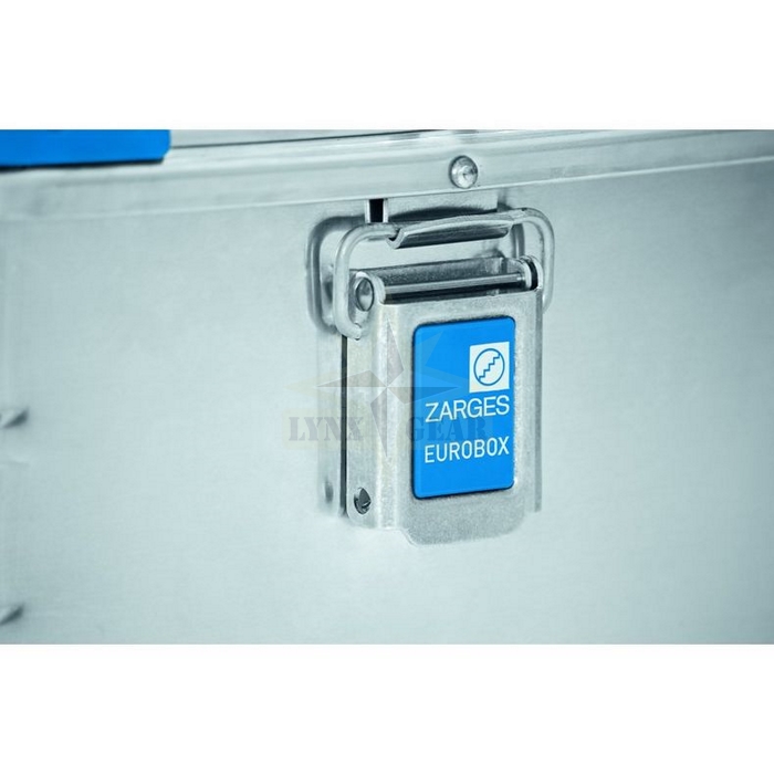 Equipment storage: Zarges Eurobox aluminium box